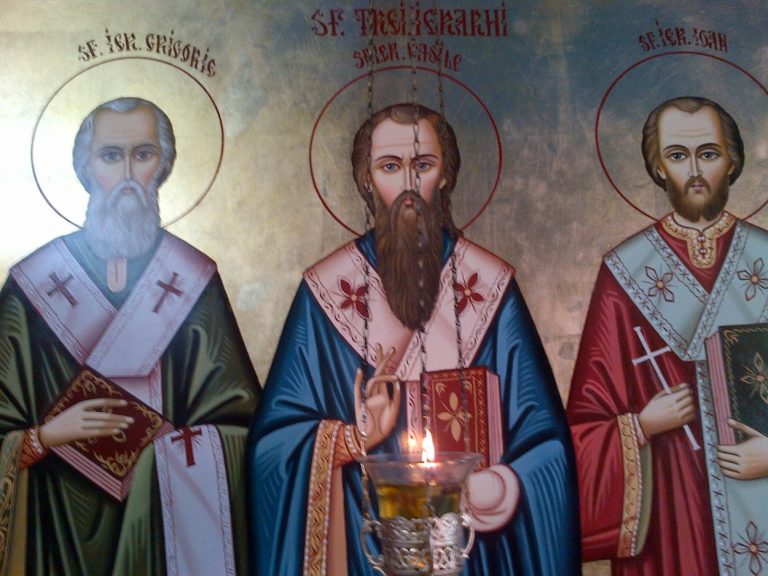 The Three Hierarchs or luminaries of the Church | Lampeter Orthodox ...